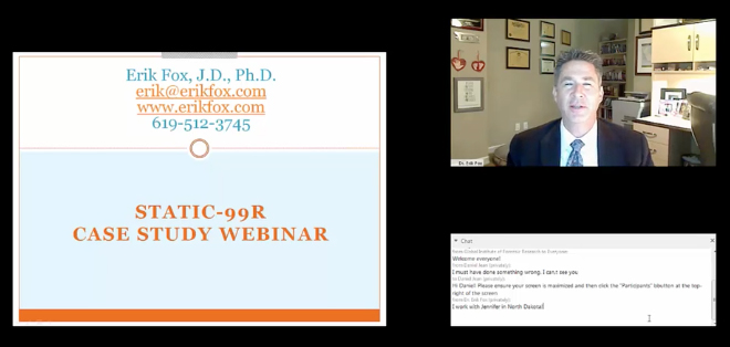 2016 Static-99R Case Study - Global Institute of Forensic Research