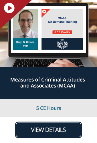 Corrections Training Series - Global Institute of Forensic Research