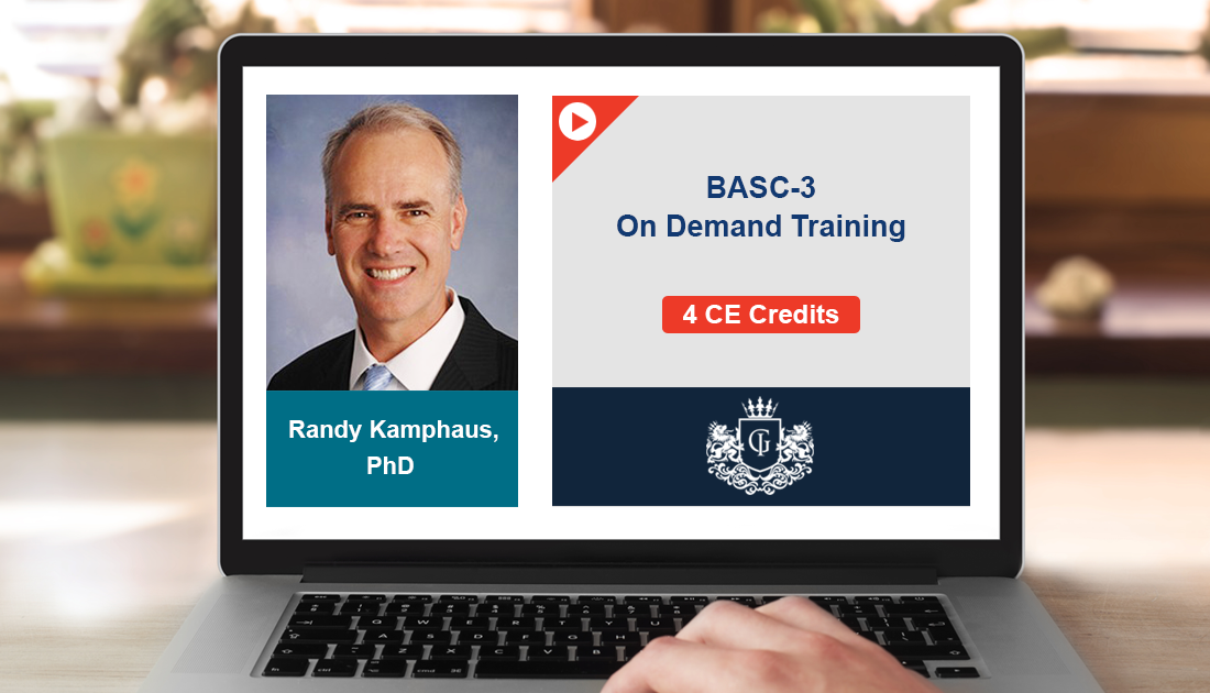 BASC-3 On Demand Training - Global Institute of Forensic Research