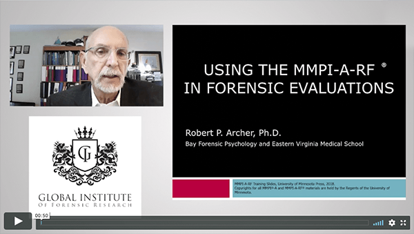 Introduction to the Use of the MMPI-A-RF in Forensic Evaluations ...