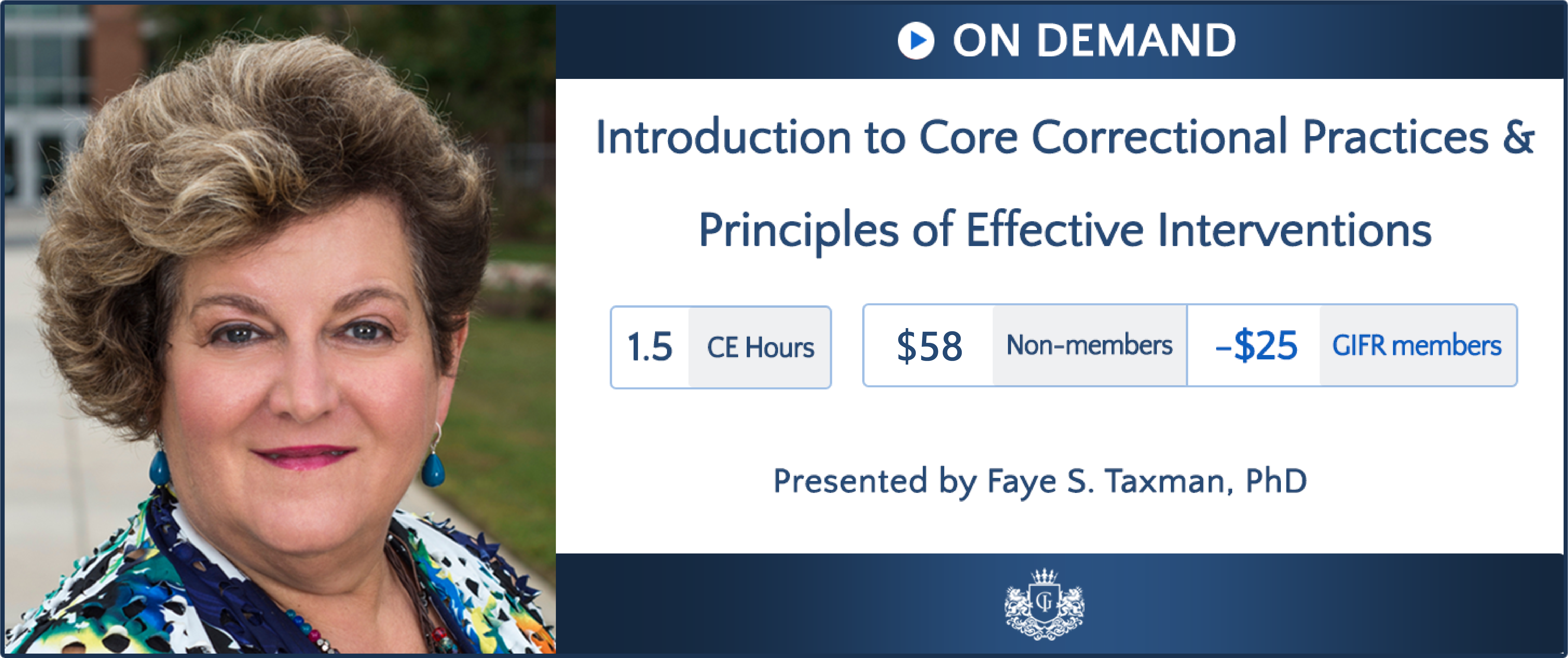 Introduction to Core Correctional Practices & Principles of Effective ...
